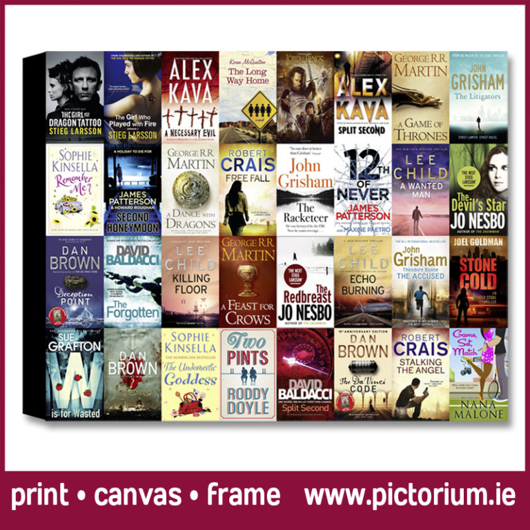 Book Cover Collage - The Pictorium Dublin Photo Printing & Restoration