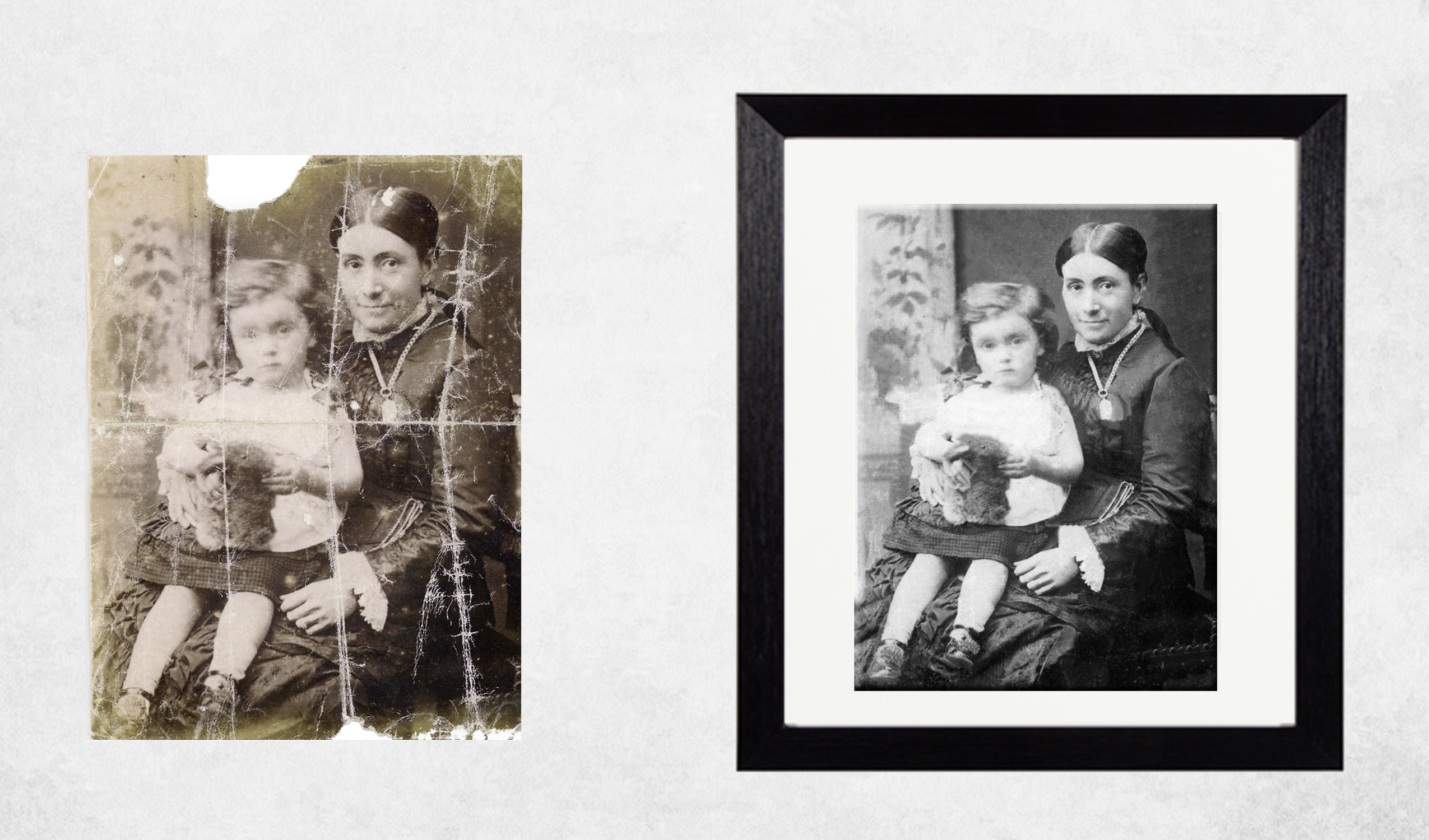 PICTORIUM RESTORE EDIT PRINT FRAME OLD Photo Edit Restore Old Photo ...